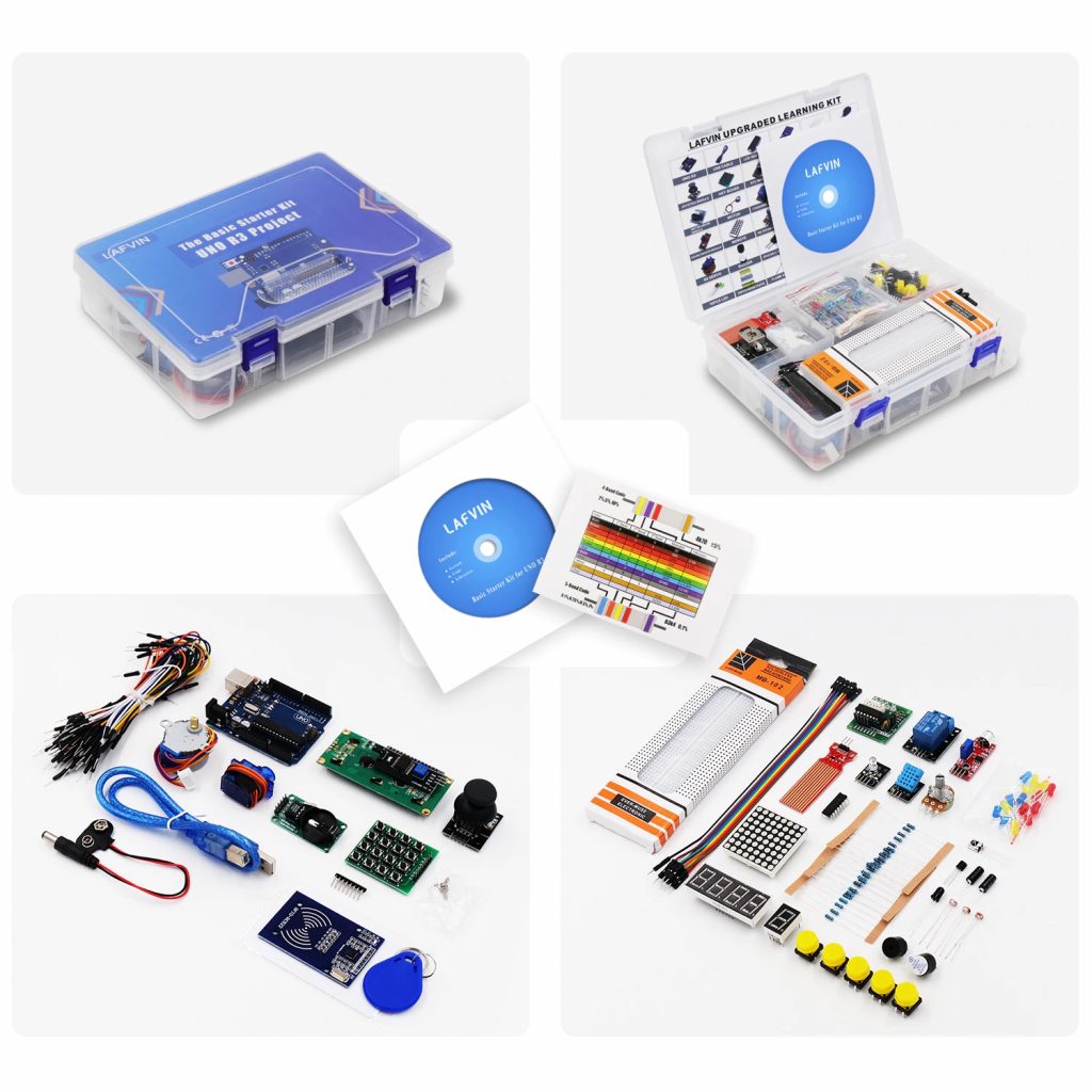 LAFVIN Arduino Uno Basic Starter Kit - AV Electronics