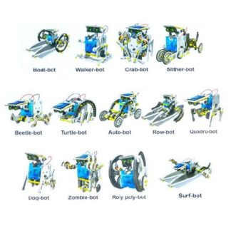 Kit Robot Solar STEM 13 en 1 - AV Electronics
